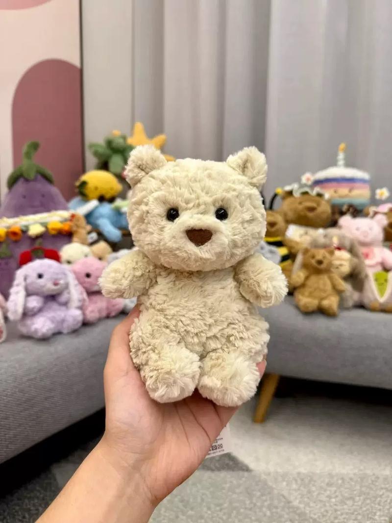 Adorable and Cozy Bear Plush Toy - Soft and Fluffy Texture with Cute ...