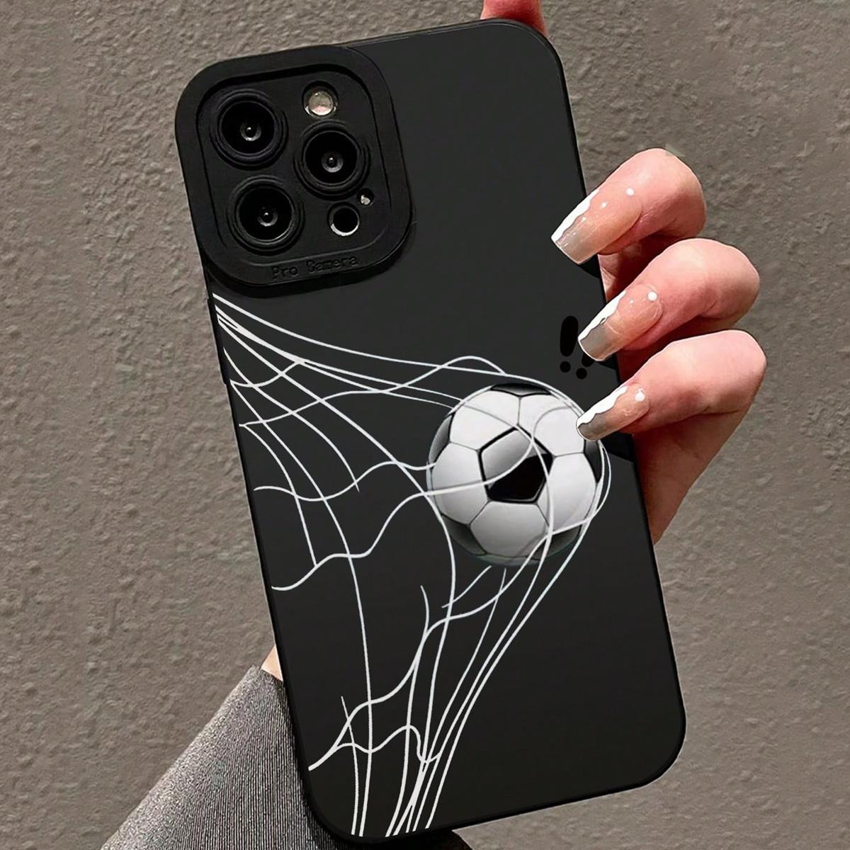 One Piece Football Net Personalized Pattern Full Coverage Black TPU ...