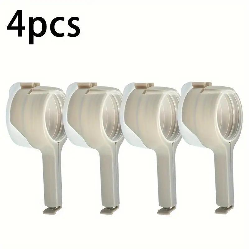 4pcs Food Bag Clips with Pour Spout, Kitchen Chip Bag Sealing Clips ...