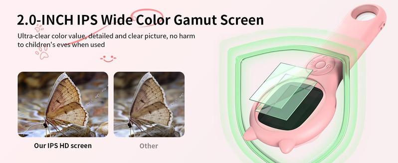 【2026】Portable Handheld Mini Digital Microscope| For Kids Ages 5–12 ...