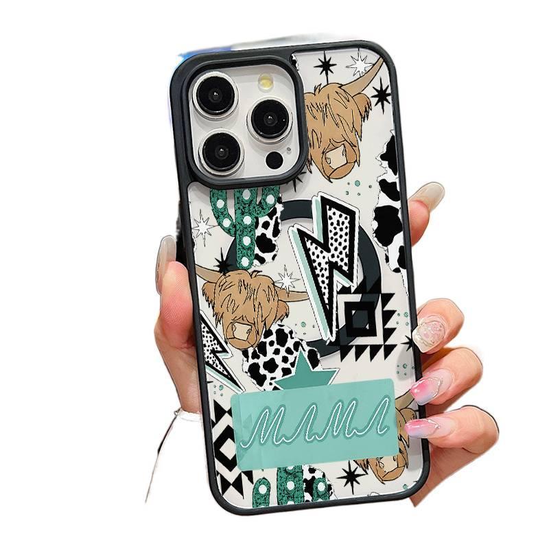 Highland Cows and Wild Elements Mix Transparent Premium Magnetic Ring ...