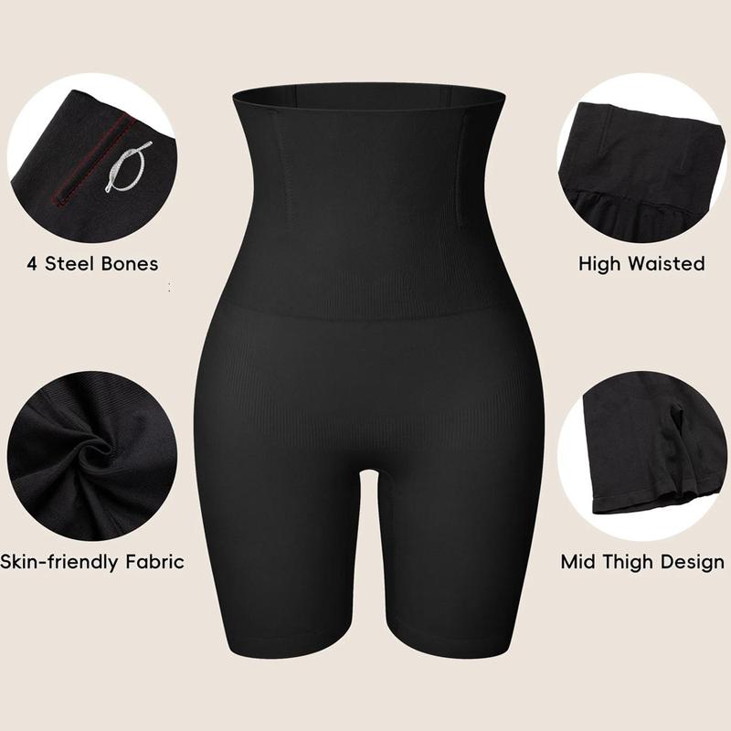 Shapewear Shorts for Women High-Waisted Tummy Control Shapewear Shorts ...