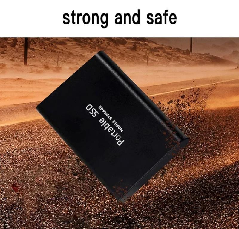 Portable USB 3.1 SSD, 1TB 2TB 4TB External Solid State Drive, High ...