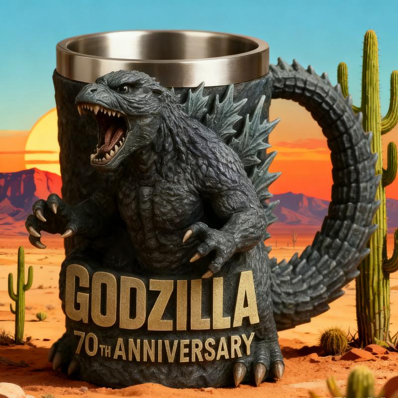 home furnishings Godzilla 70th Anniversary 3D Ceramic Coffee Mug ...