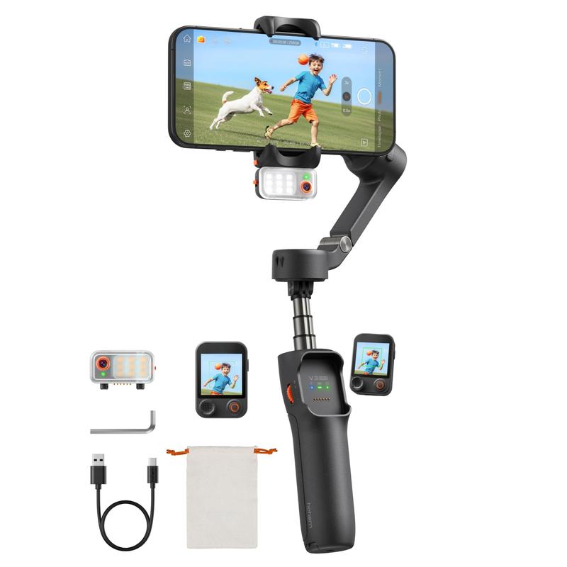 Isteady V3 Ultra Gimbal Stabilizer For Ai With Light 1.22" Full-color ...