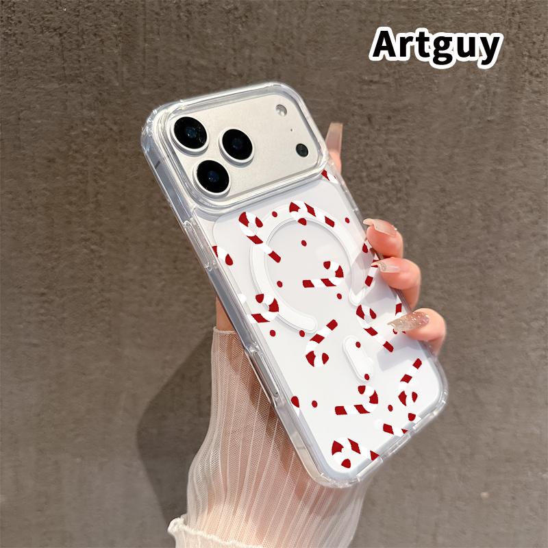 Magnetic Soft Phone Case for iPhone 17 16 Pro Max Plus 15 14 13 12 11 ...