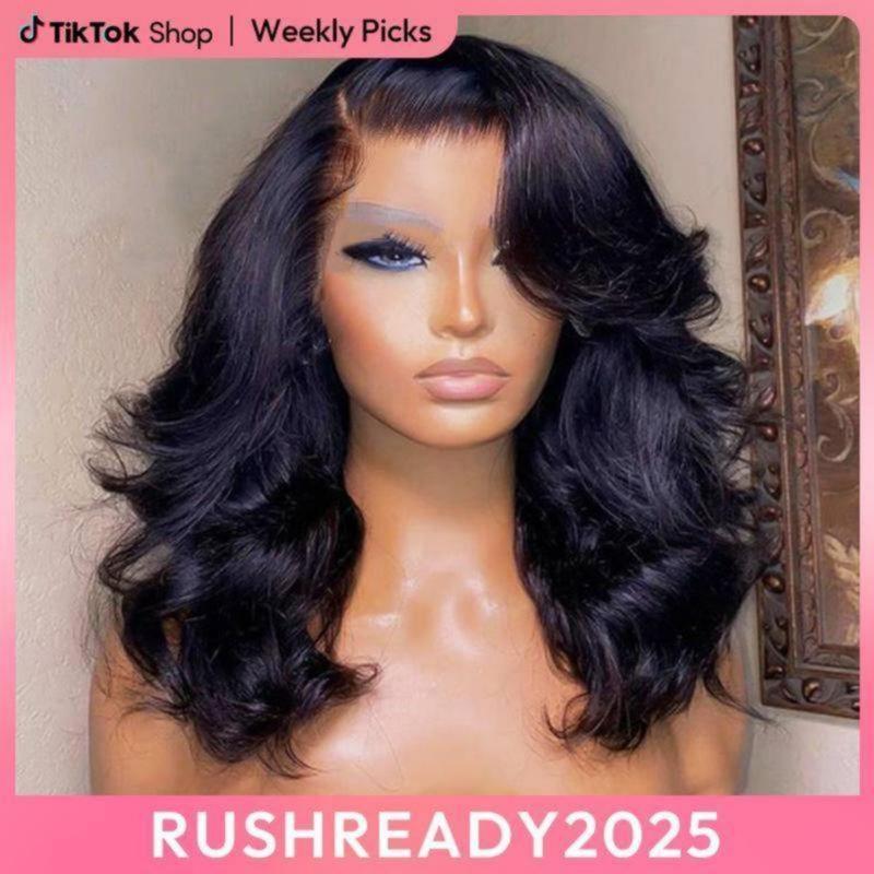 West Kiss 250% Density Side Part Glueless Layer Cut Wig 6x8 Lace ...