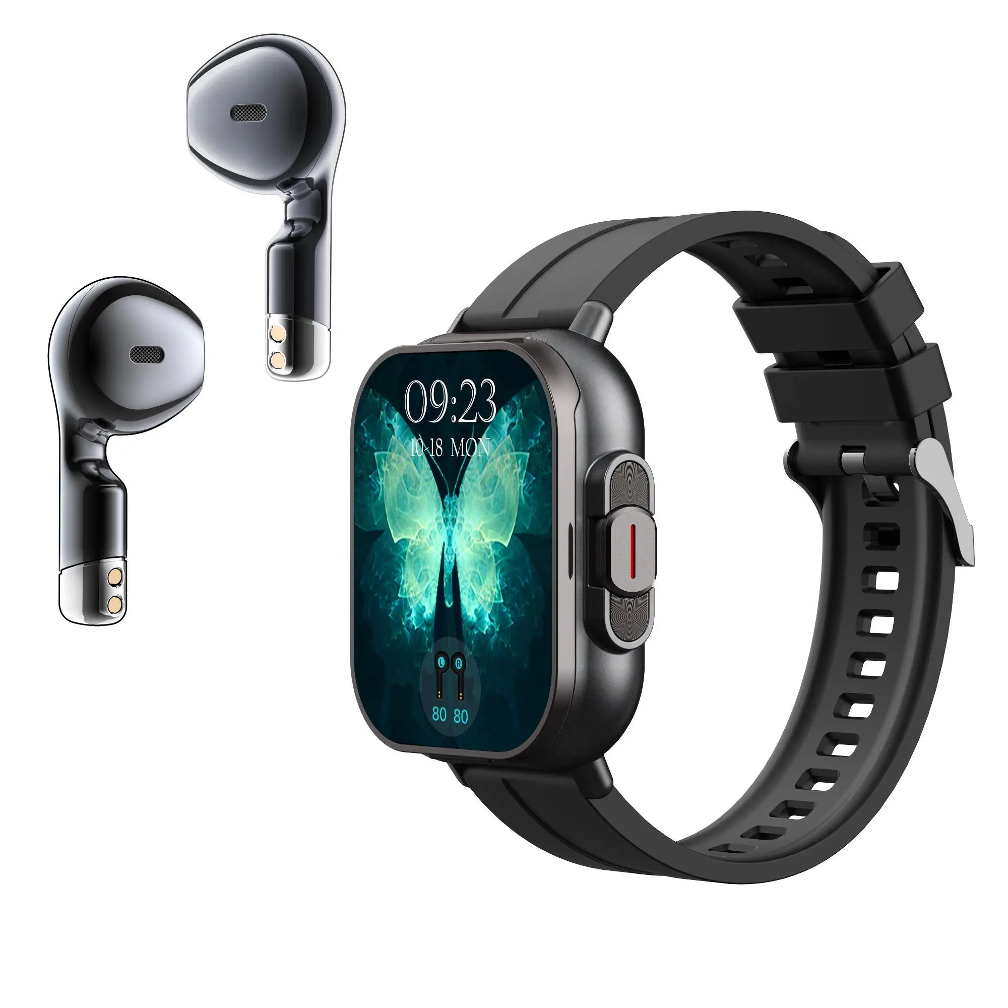 2.01 Inch Full Screen Touch Smart Watch for iPhone/Android Smartphone ...