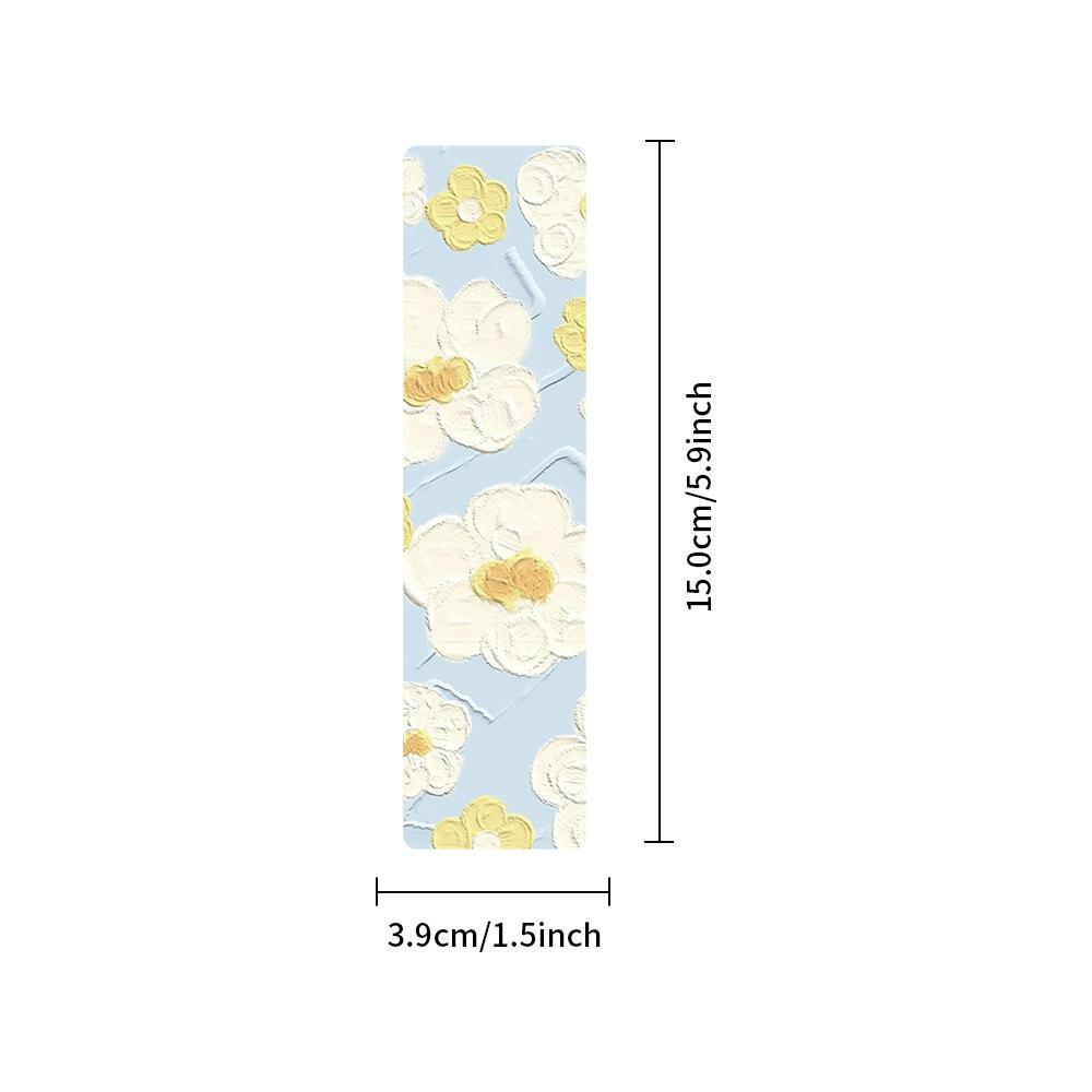 Flower Pattern Bookmark, 24pcs/set Colorful Bookmark Card, Reading ...