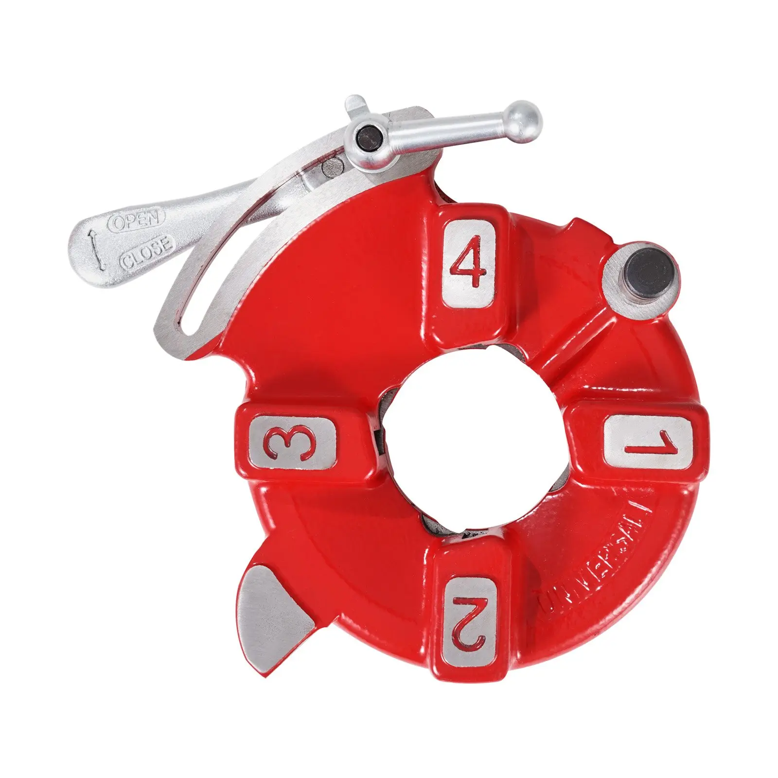 VEVOR Quick Opening Die Head, 1/8" to 2" Right-Handed Pipe Threading ...