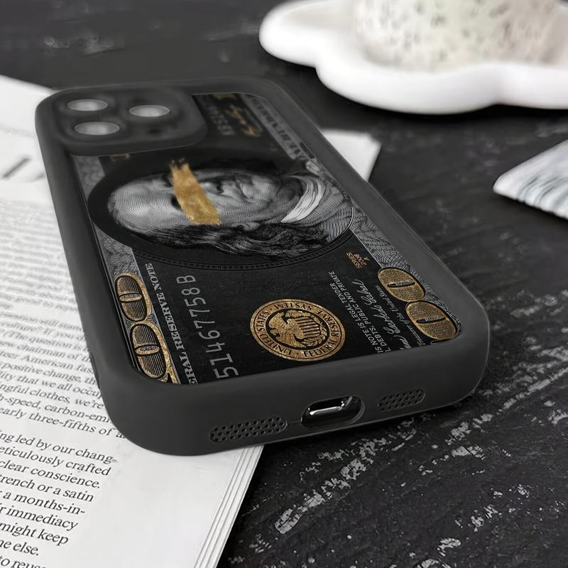 Fashion phone case with new dollar design, featuring full lens ...