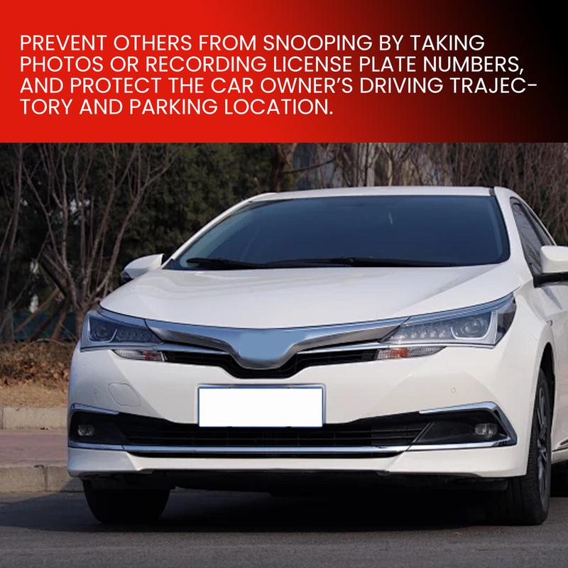 Homonth Invisible License Plate Spray Long-lasting Effective Car ...