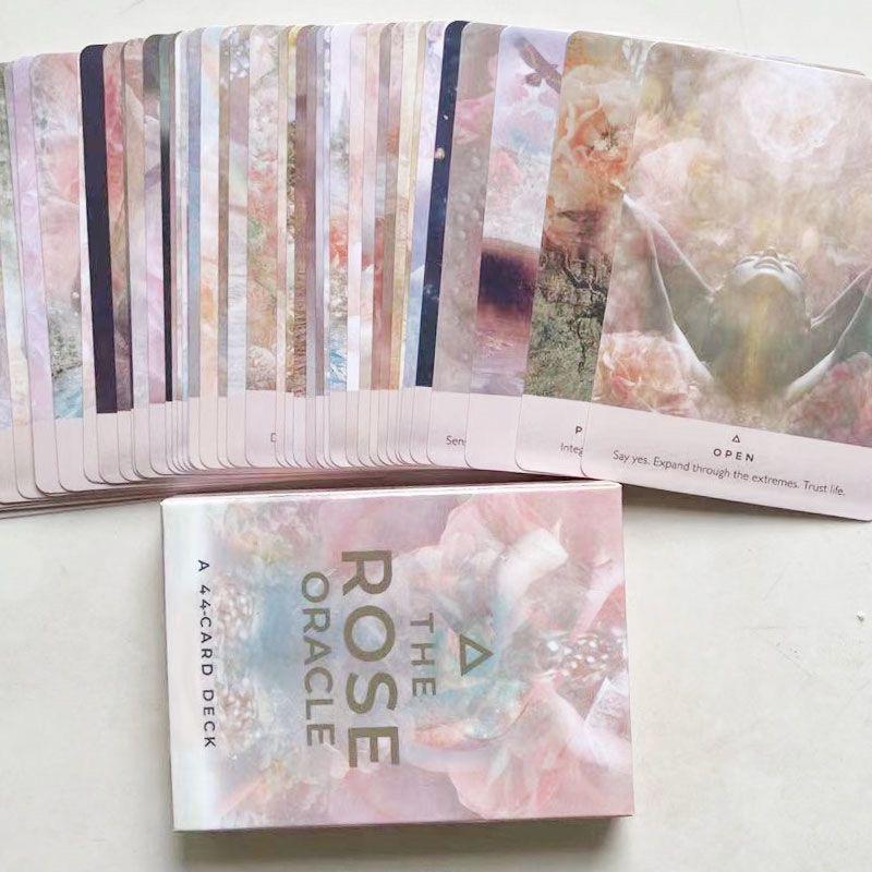 The Rose Oracle Card Game, 1 Box Romantic Beautiful Design Pattern Card ...