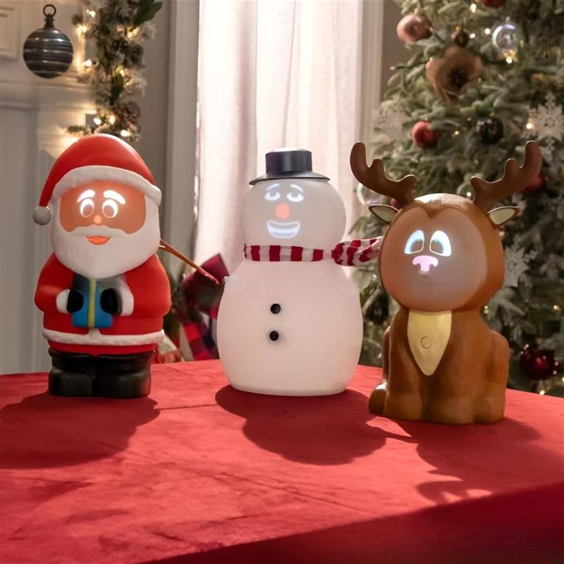 SanTek Talking Animated Santa Claus with LED Lighting Built-in ...
