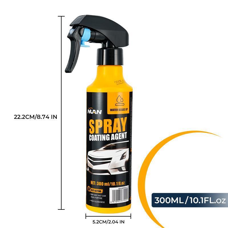 NUAN nano car coating spray-Ultra Hydrophobic Spray, Long-Lasting Gloss ...