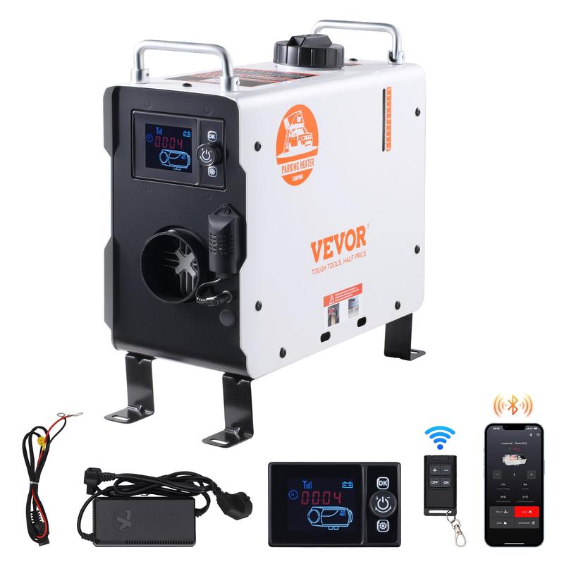VEVOR 2KW Diesel Heater, 12V/24V All in One Diesel Air Heater, with ...