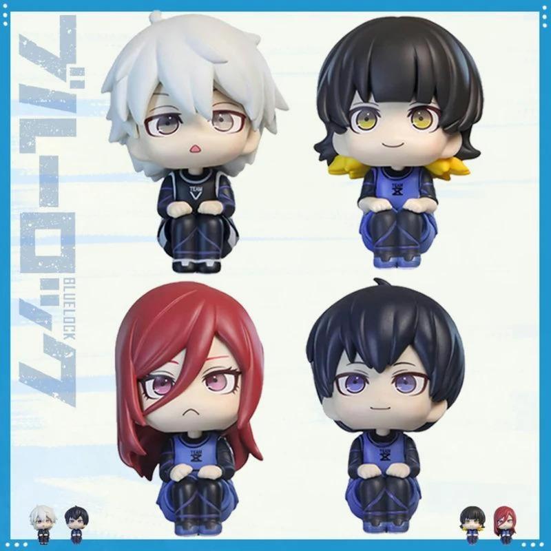 【New 2026】Q Version Blue Lock Anime Figure Look Up Isagi Yoichi/Nagi ...