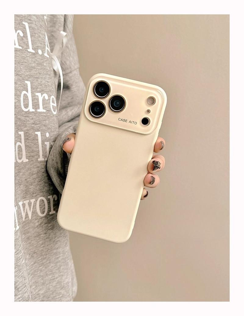 Large window imitation liquid soft mobile phone case, suitable for ...