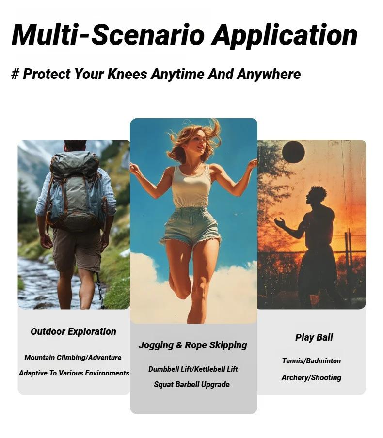 Adjustable Silicone Knee Patellar Band Tendon Support Strape Brace ...