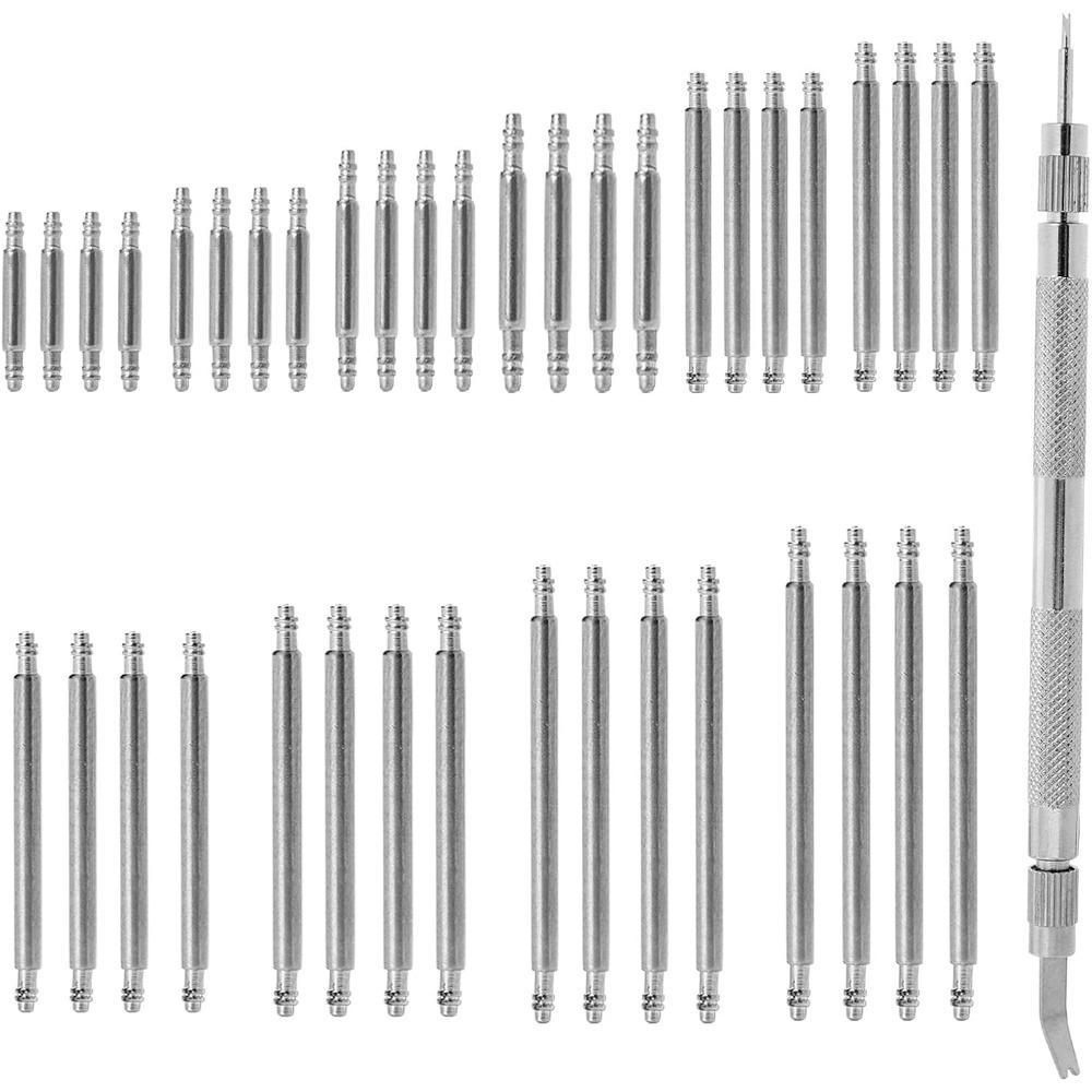 Watch Repair Kit,41 Watch Band Pins Replacement Kit Spring Bar Tool Kit ...