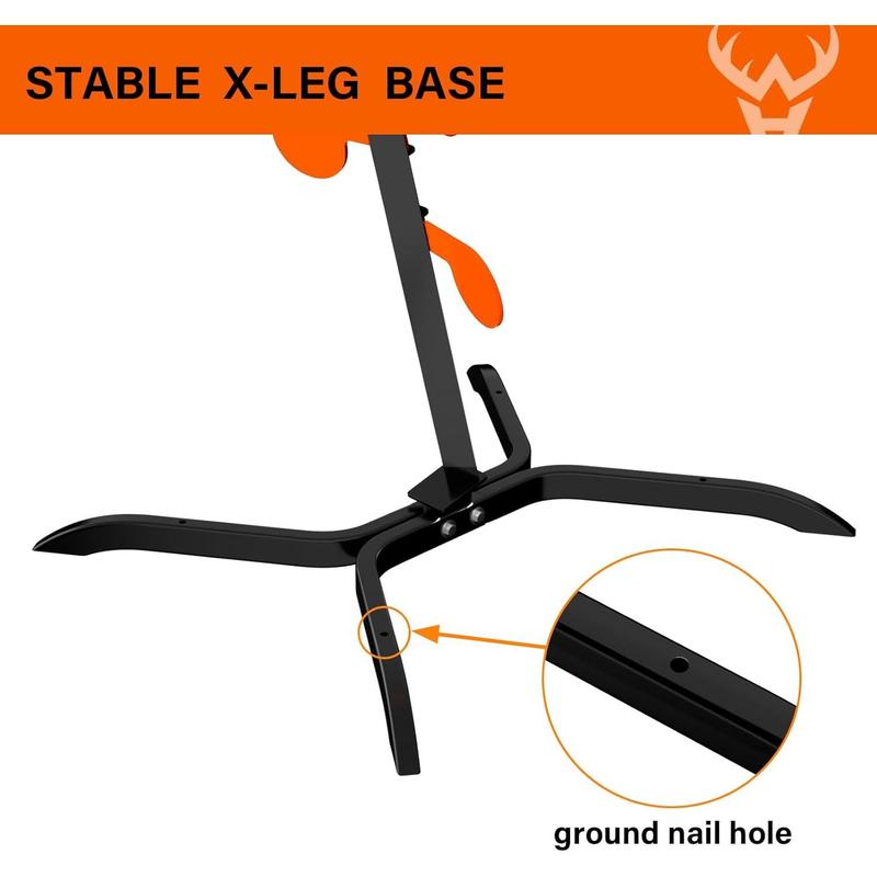 AR500 Dueling Tree Target Kit - Six Steel Paddles 4" x 1/4" Reactive ...