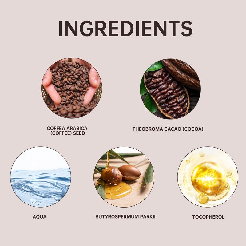 Coffee Facial and Body Scrub Set - Moisturizing and Exfoliating Body ...