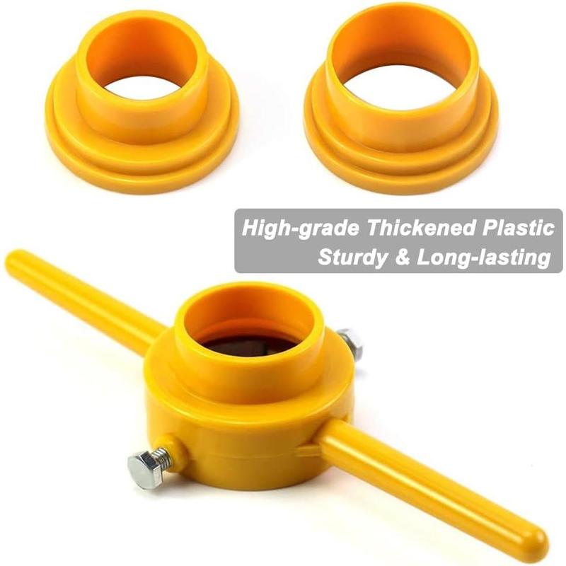 6 count PVC Thread Maker Tool Pipe Threader Plumbing Tool Kit Plastic ...