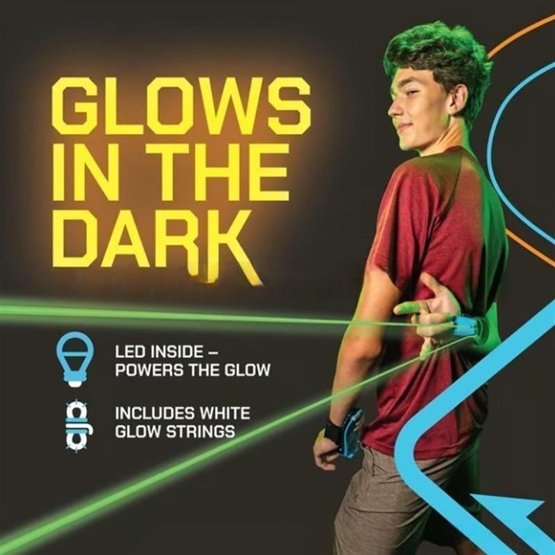 Glow-in-the-Dark Spider Web Launcher - First of Its Kind Slingshot Toy ...