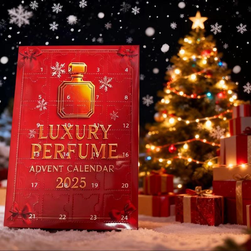 ChristmasGiftsNew Year 2D Mini Luxury Perfume Calendar, Christmas ...