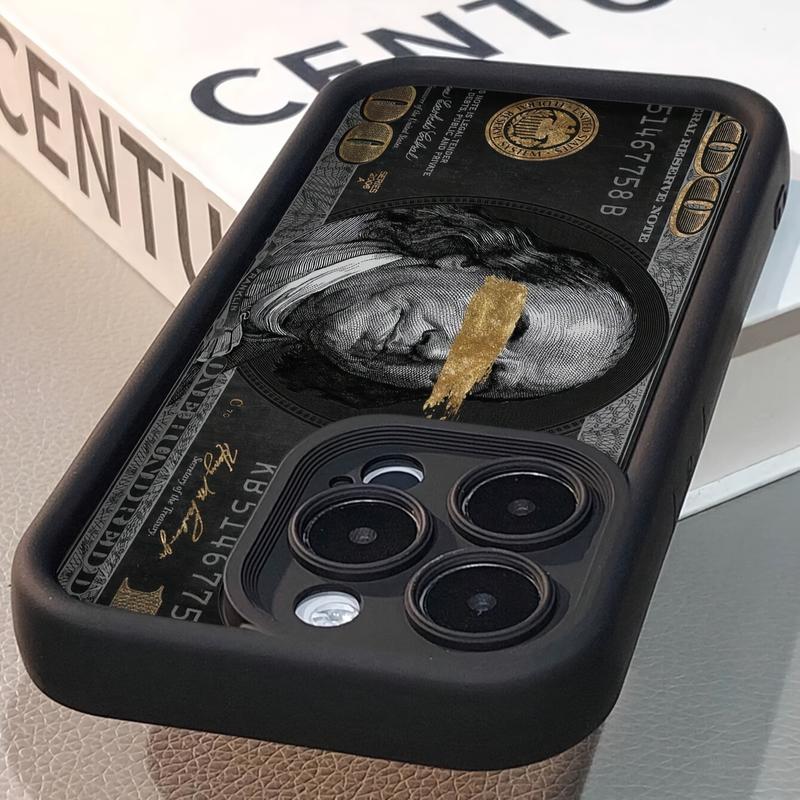 Fashion phone case with new dollar design, featuring full lens ...