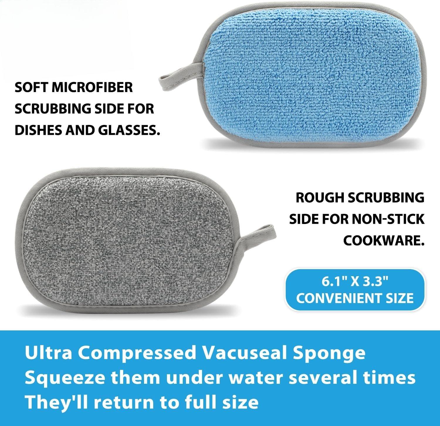 Sponges Kitchen Dish Sponge for Washing Dishes Cleaning Kitchen, All ...