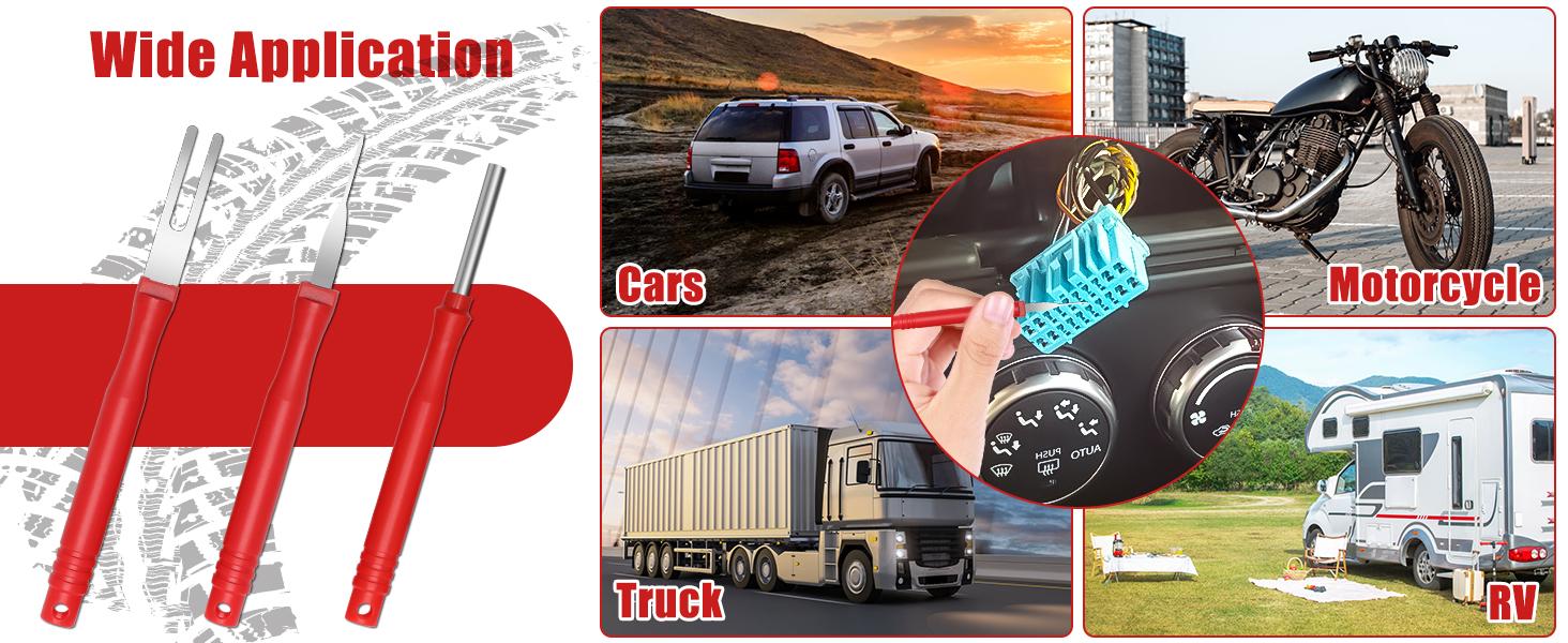 30+4P Terminal Pin Removal Tool Kit - Red - TikTok Shop