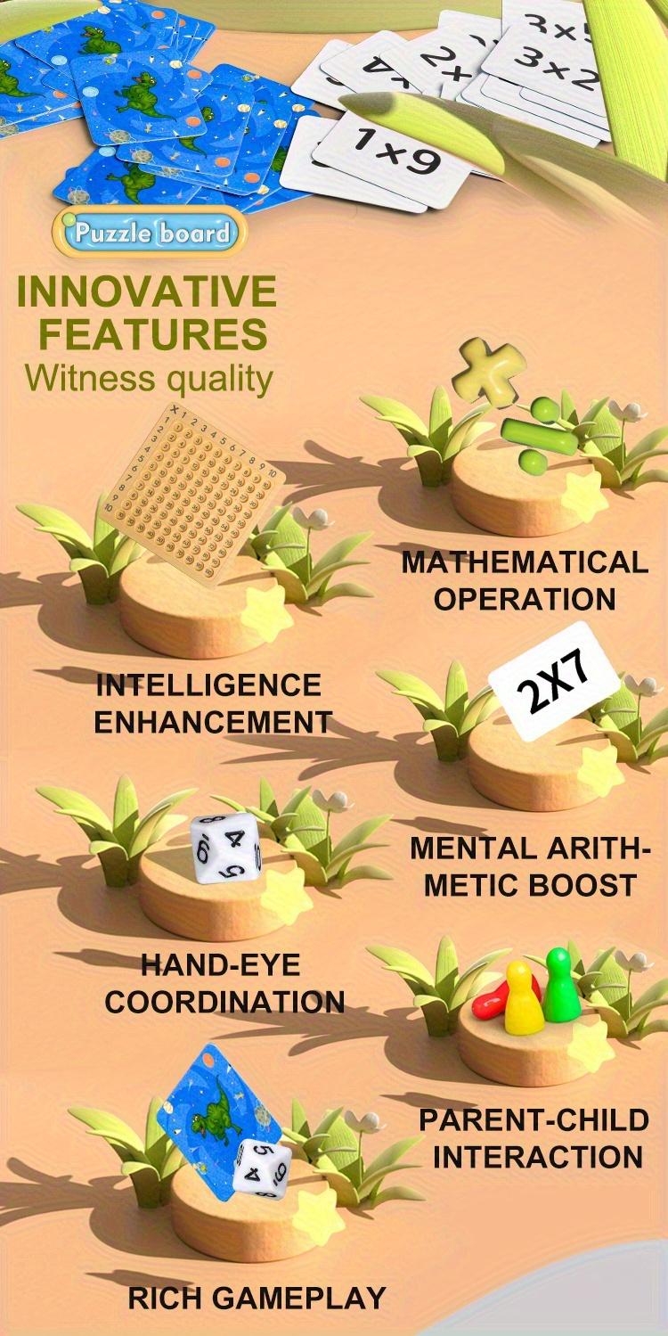 Interactive Math Board Game for Kids Educational Number & Alphabet ...