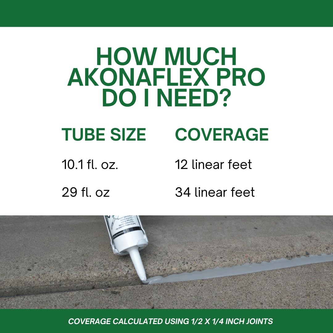 flex Pro Self-Leveling Expansion Joint Repair - Concrete Crack Filler ...