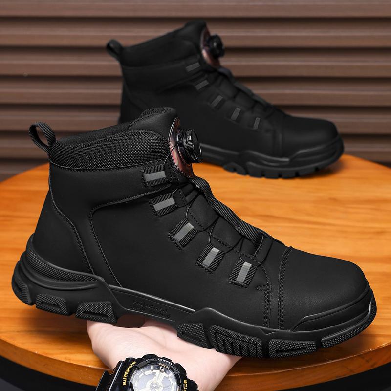 Hello MrLin Steel Toe Boots for Men Women Comfortable Lightweight Work ...