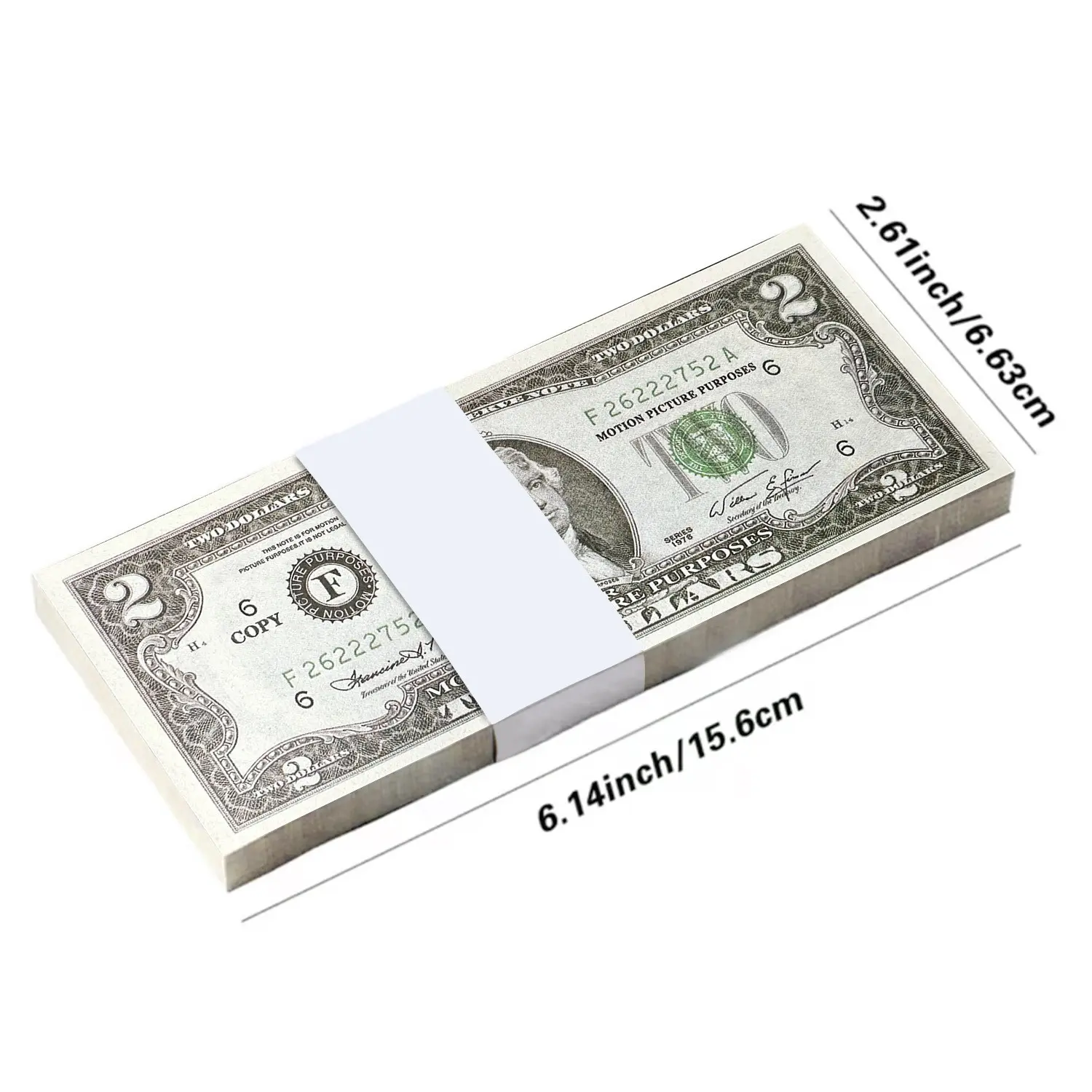 100pcs Pet Memorial Dollar Props Paper, Multi-Denomination American ...