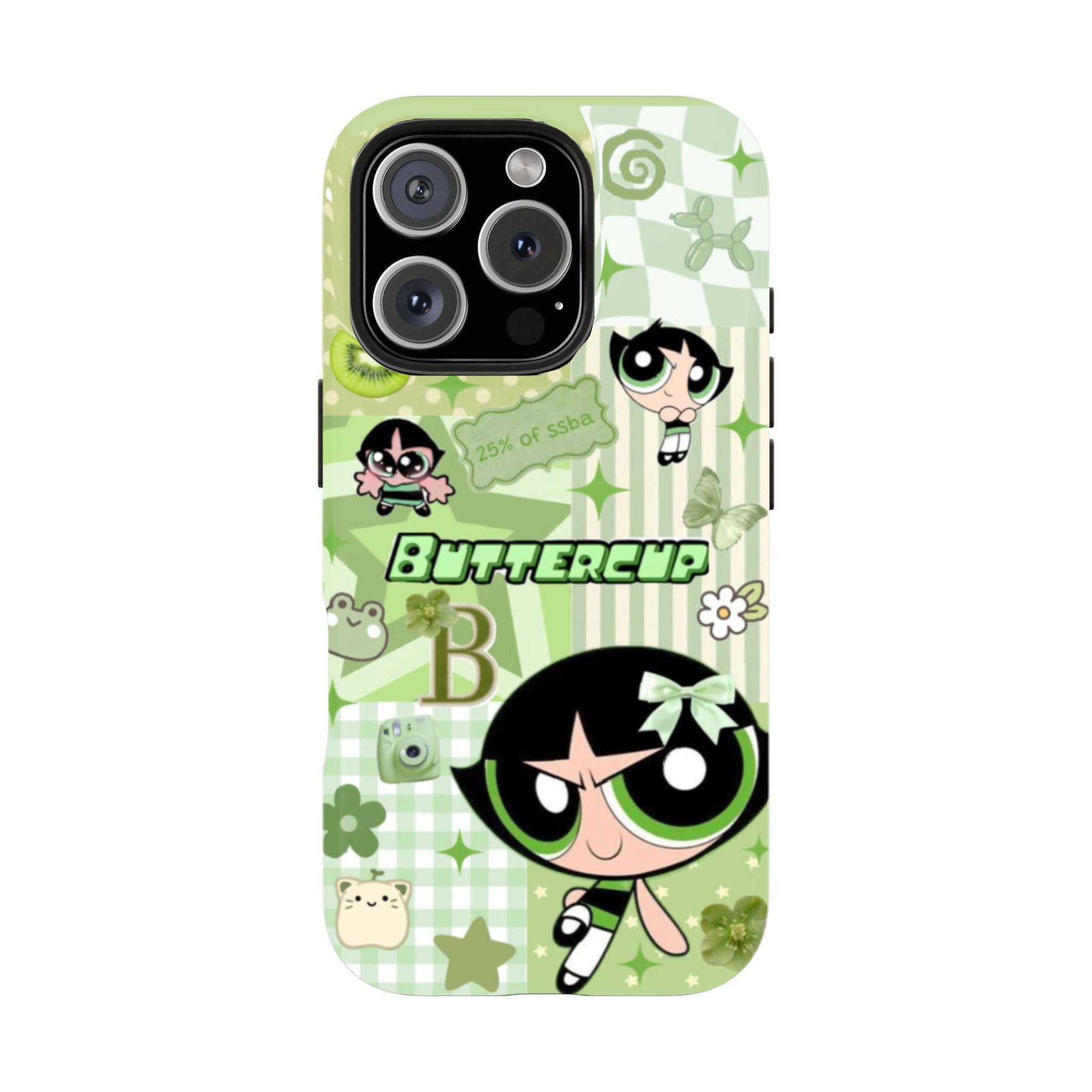 Kawaii Powerpuffs Anime Girls Film Shell Painting Cute Phone Cases For ...