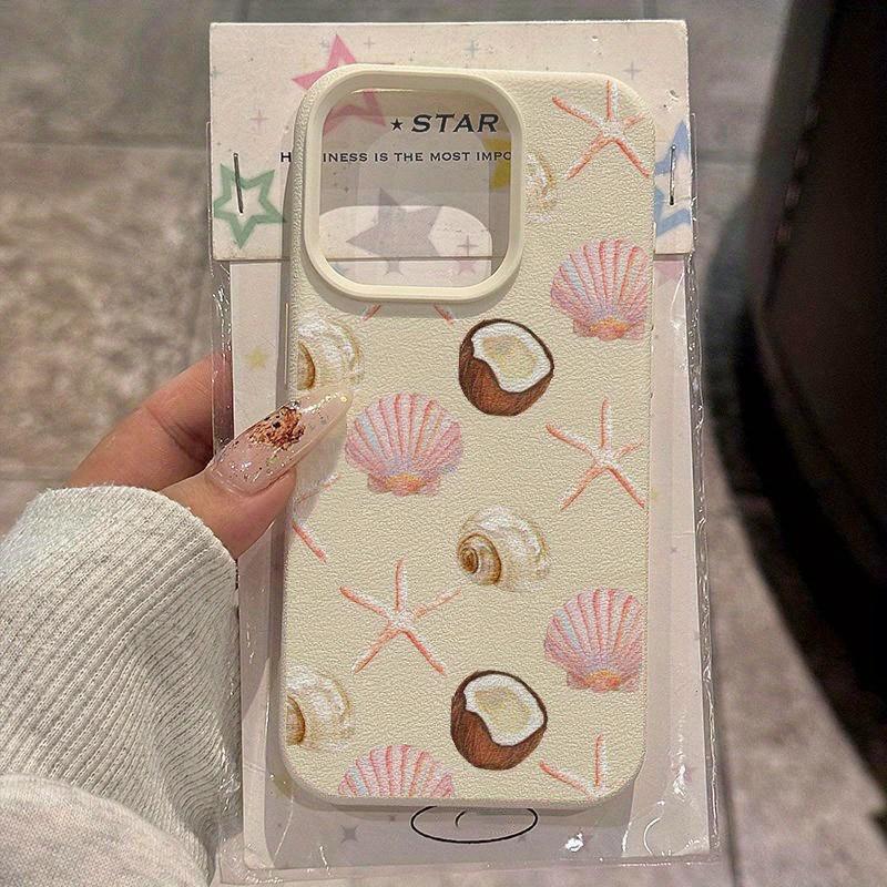 This Unique Coconut Shell Starfish Pattern Is Suitable for TPU Cases ...