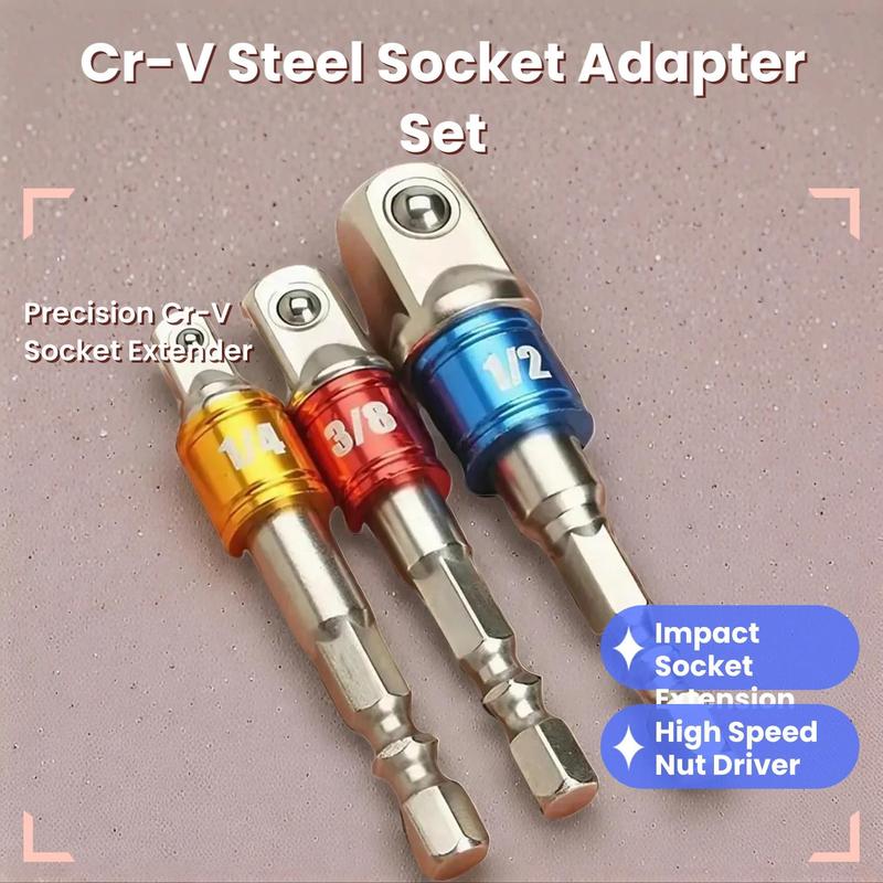 High Quality Cr-V Steel Socket Adapter, Impact Socket Extension Tool ...