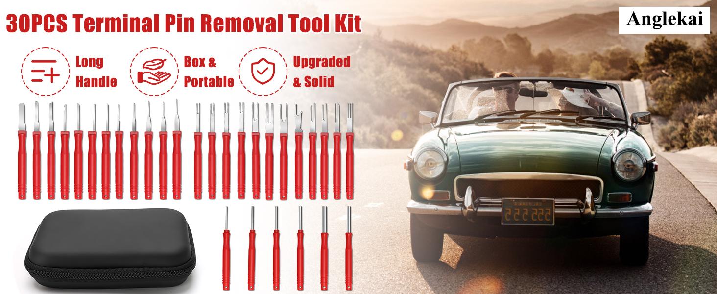 30+4P Terminal Pin Removal Tool Kit - Red - TikTok Shop
