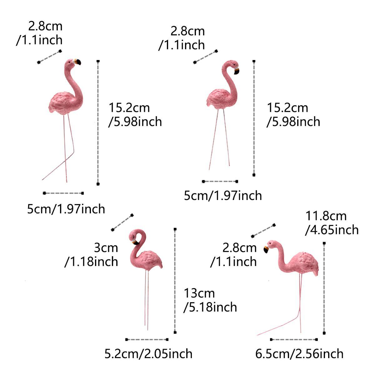 Flamingo Design Garden Decoration, Creative Outdoor Garden Decoration ...