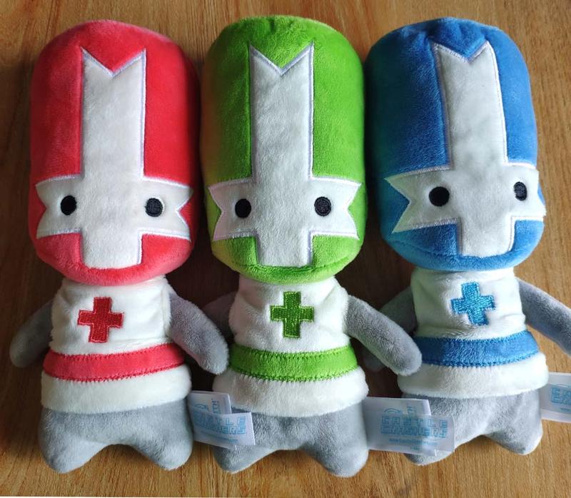 Castle Crashers red Orange Knight stuffed plush toy new 20cm - TikTok Shop