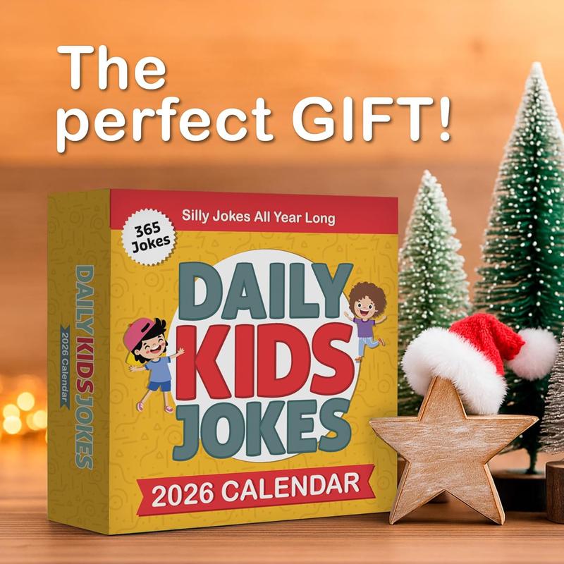 2026 Daily Joke Calendar | Fun Lunchbox Notes For , Off Pages with ...