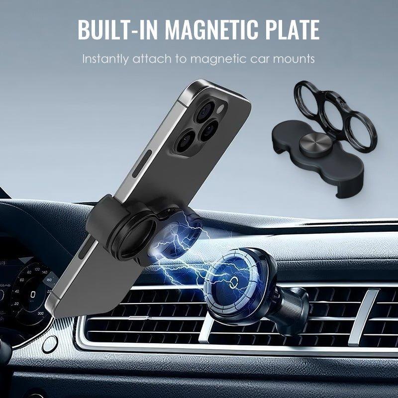 Dual-Ring Three-Finger Back Clip Holder - TikTok Shop