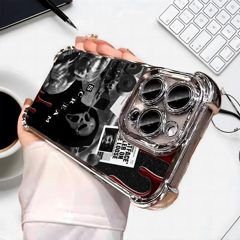 Scream Gothic Horror Phone Case with Knife Blood Ghostface Mask for ...