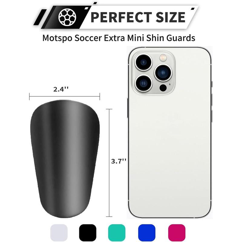 Soccer Extra Mini Shin Guards for Youth and Adults - Ultra Miniature ...