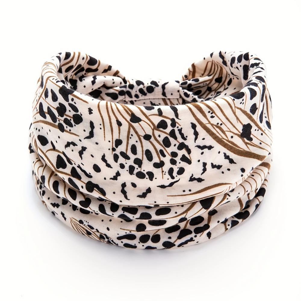 Viral Boho Headbands – 5-Pack Paisley Stretch Sweat-Wicking Hair Bands ...