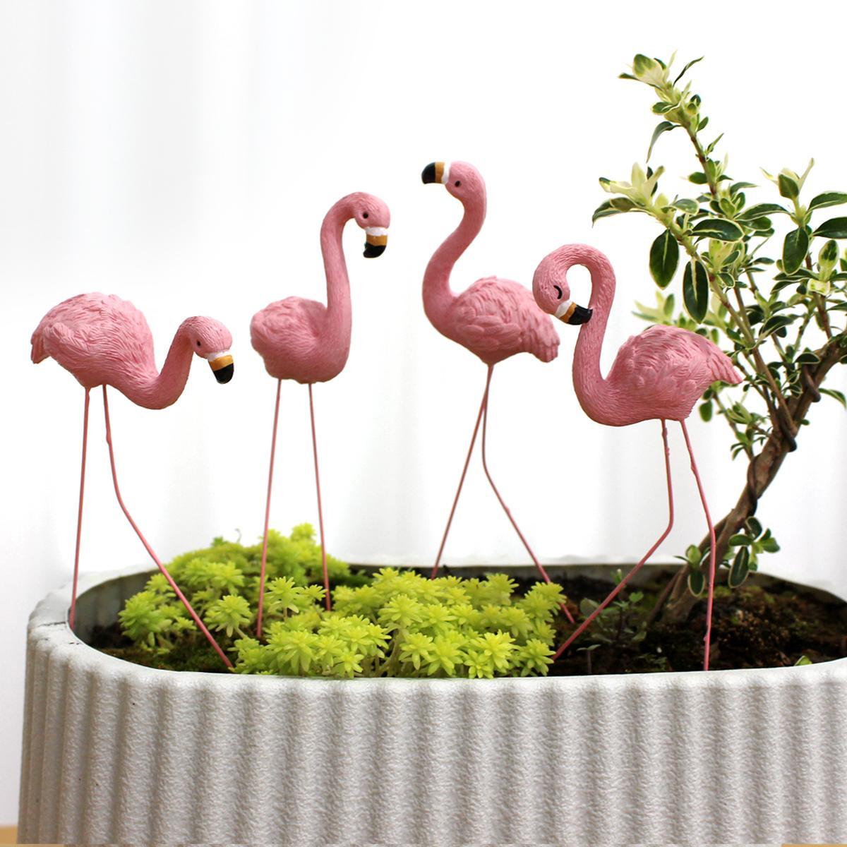 Flamingo Design Garden Decoration, Creative Outdoor Garden Decoration ...