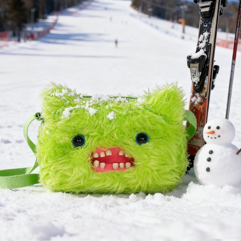 Original Fuggler Crossbody Bag Plush Toys Cute Mr. Buttons Screech ...