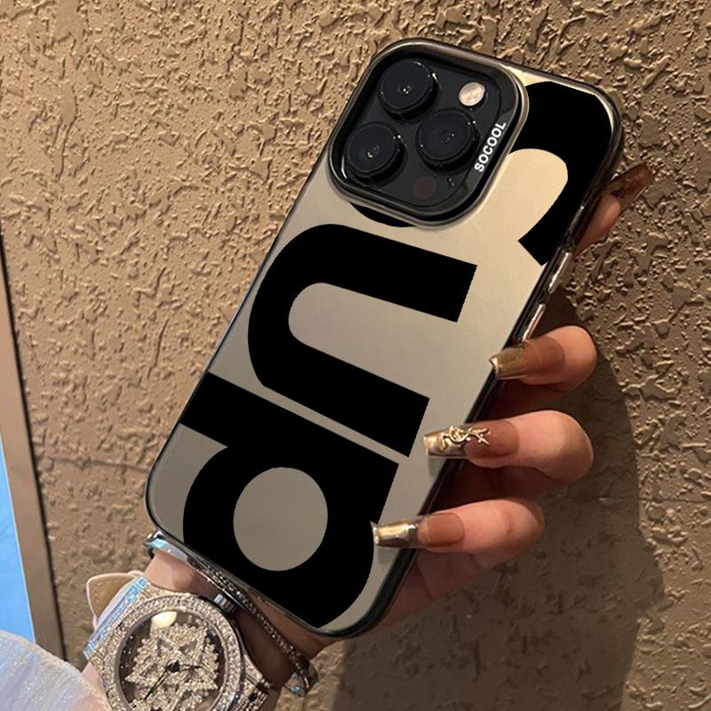 Letter SUP Pattern Case For IPhone 16 15 14 Pro Max 13 12 11 XR XS Plus ...